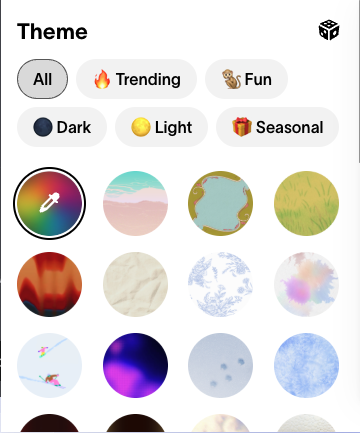 How can I pick a custom color for the theme of my event? – Partiful
